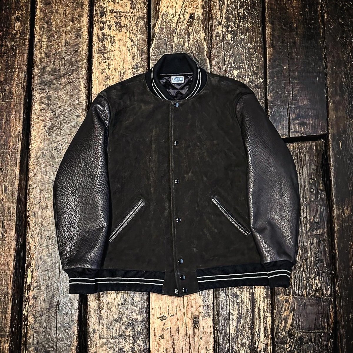 CWORKS【Leaward / ﾘﾜｰﾄﾞ】All Deer Leather Award j...