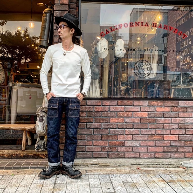 HIGHWAY NINE ハイウェイナイン U-NECK RIB L/S Tee(1005) HIGHWAY NINE ハイウェイナイン U-NECK RIB L/S Tee(1005)
