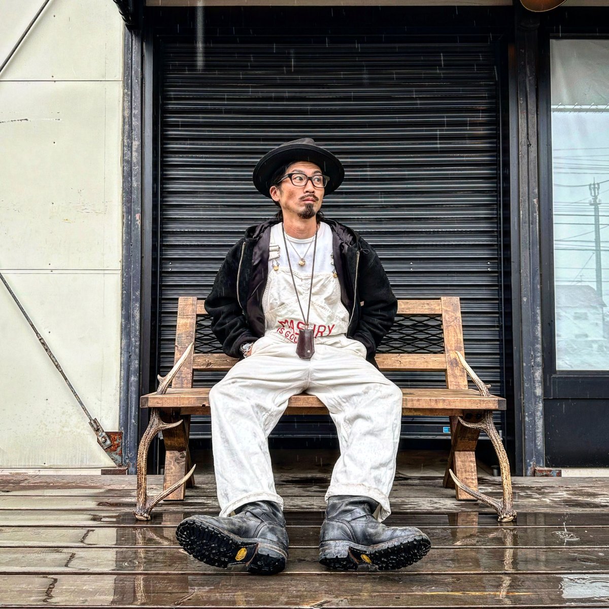 CWORKS【Crispy / ｸﾘｽﾋﾟｰ 】Deer suede (BLACK)(FINE...