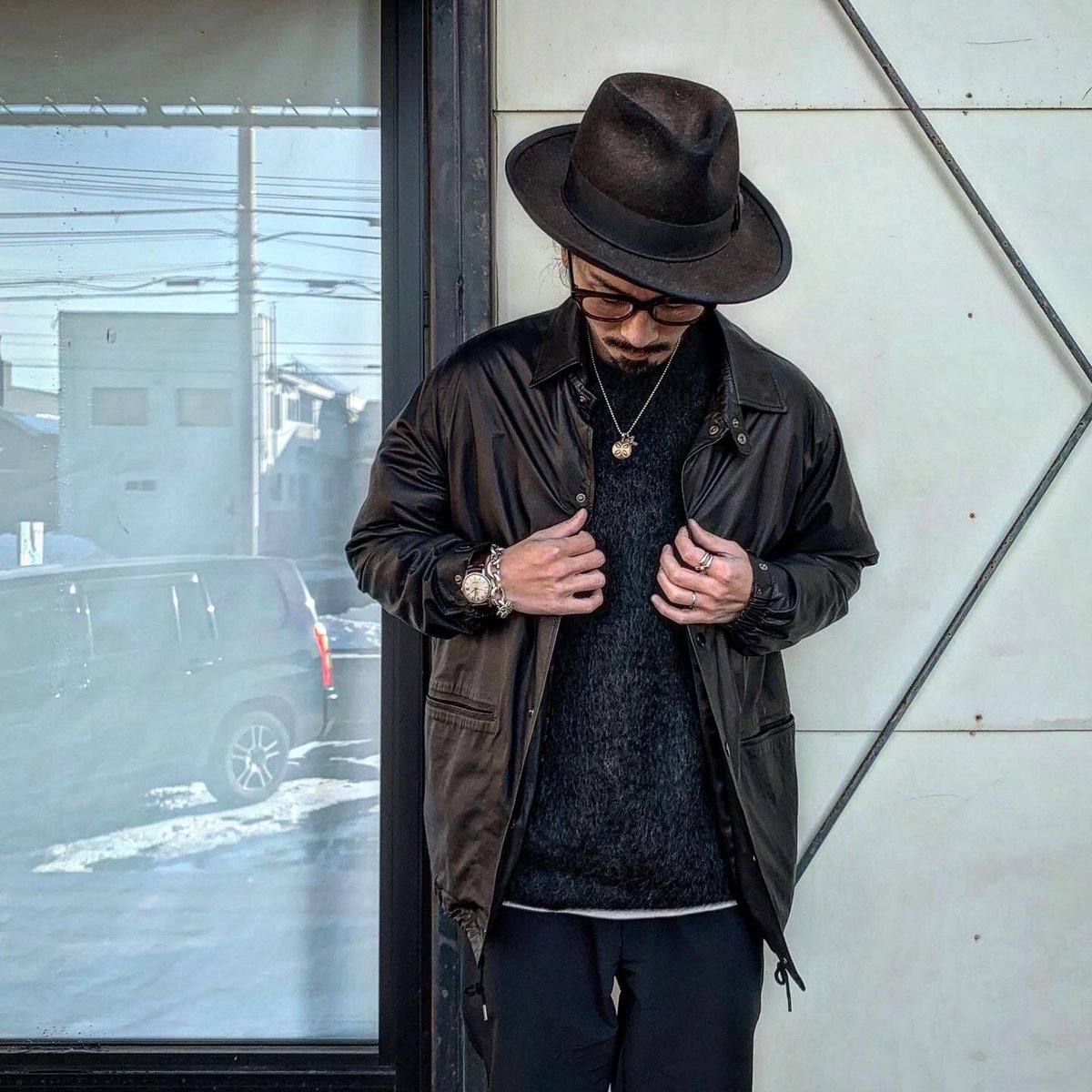 CWORKS 【Right /Mohair Knit】 (FINE CREEK ) | ・ ...