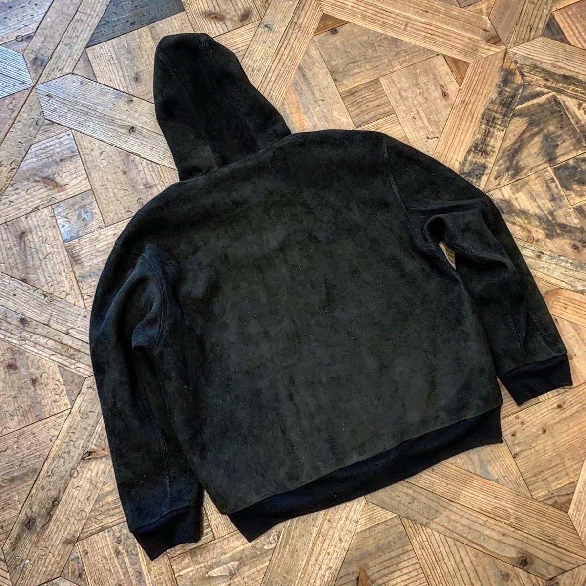 CWORKS【Crispy / ｸﾘｽﾋﾟｰ 】Deer suede (BLACK)(FINE...