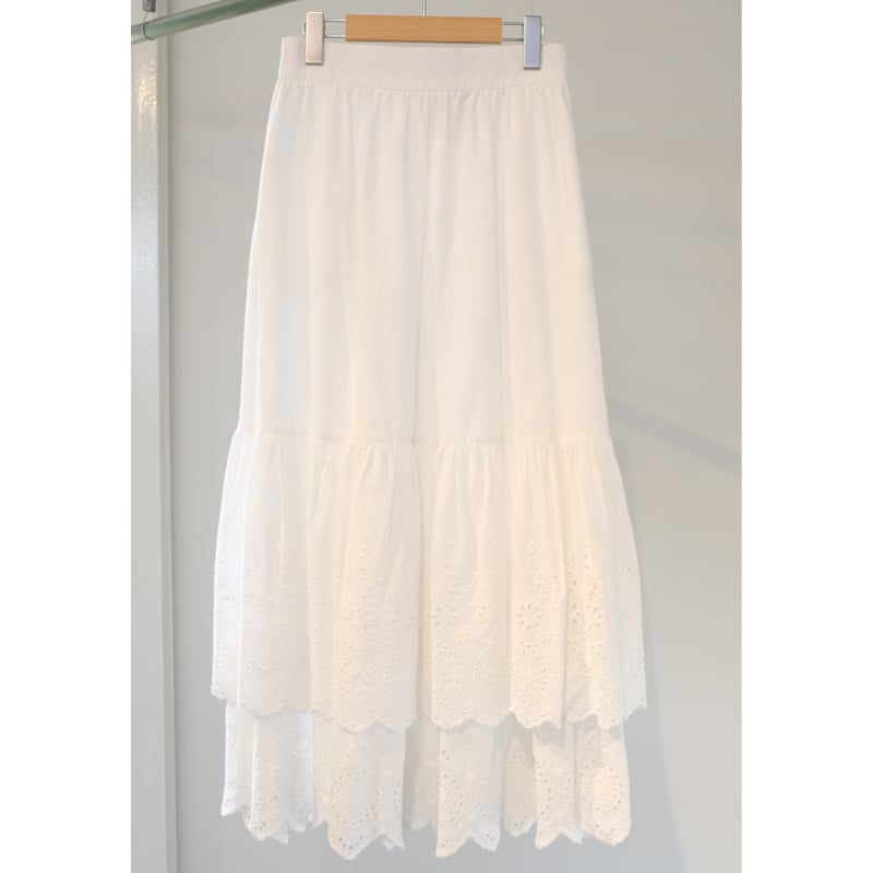 SINME コットンレーススカート SS14-17 | geep SINME コットンレーススカート SS14-17 | geep