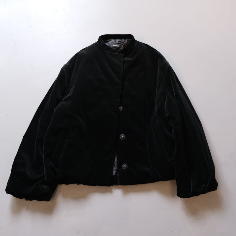 SINME ベルベットブルゾン BLACK S21AW-09 | geep SINME ベルベットブルゾン BLACK S21AW-09 | geep