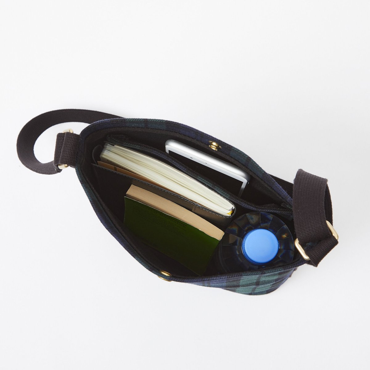 EVERGREEN SAC CHECK SHOULDER【OK-016C】 | Filer