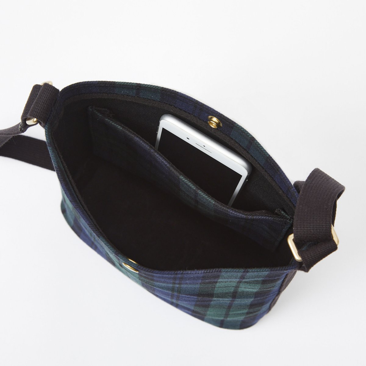 EVERGREEN SAC CHECK SHOULDER【OK-016C】 | Filer