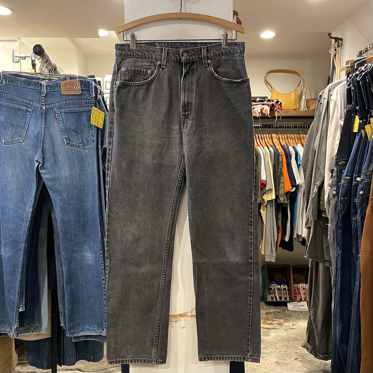 90s Levi's 505 ブラックデニムパンツ リーバイス505 USA製 1998 90s Levi's 505 ブラックデニムパンツ リーバイス505 USA製 1998