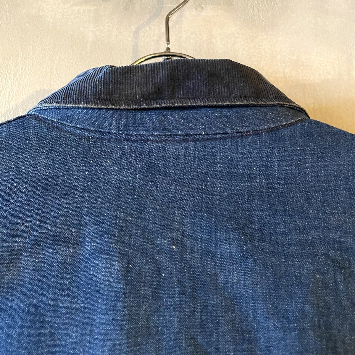 70s Sears デニム カバーオール ブランケットライナー 濃紺 70s Sears デニム カバーオール ブランケットライナー 濃紺