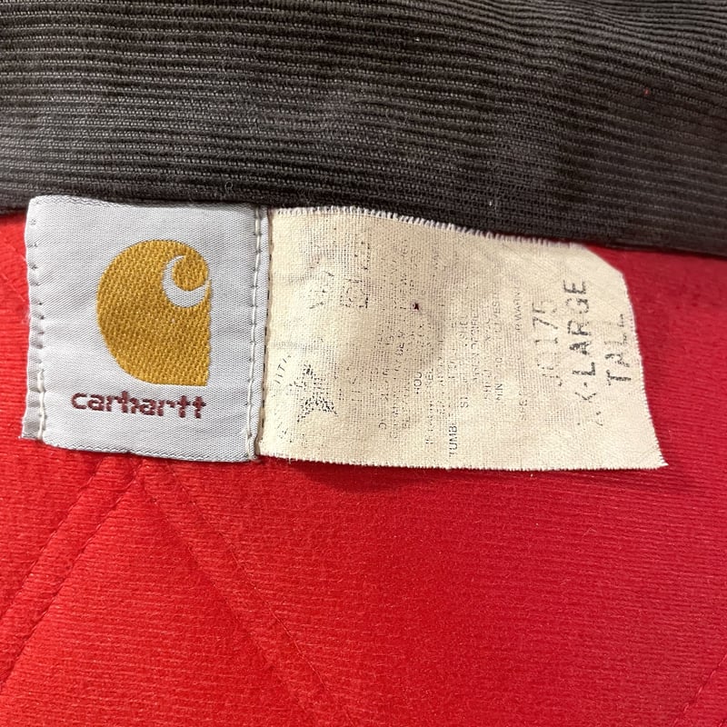 80s Carhartt サンタフェジャケット ダック地 ブラック USA製 80s Carhartt サンタフェジャケット ダック地 ブラック USA製