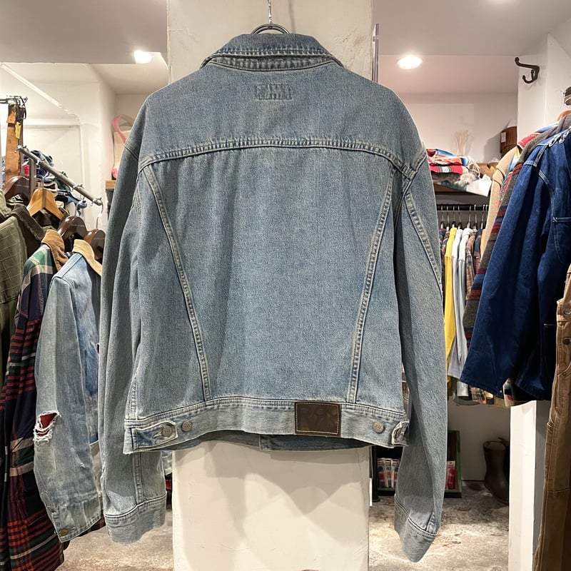 90s RRL デニムジャケット Lee 101J Type 三つ星タグ USA製 90s RRL デニムジャケット Lee 101J Type 三つ星タグ USA製