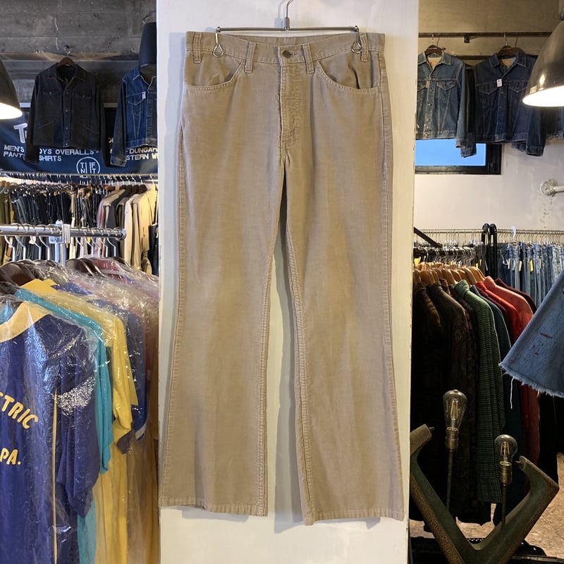 70s Levi's 646-1523 リーバイス コーデュロイパンツ フレア 70s Levi's 646-1523 リーバイス コーデュロイパンツ フレア