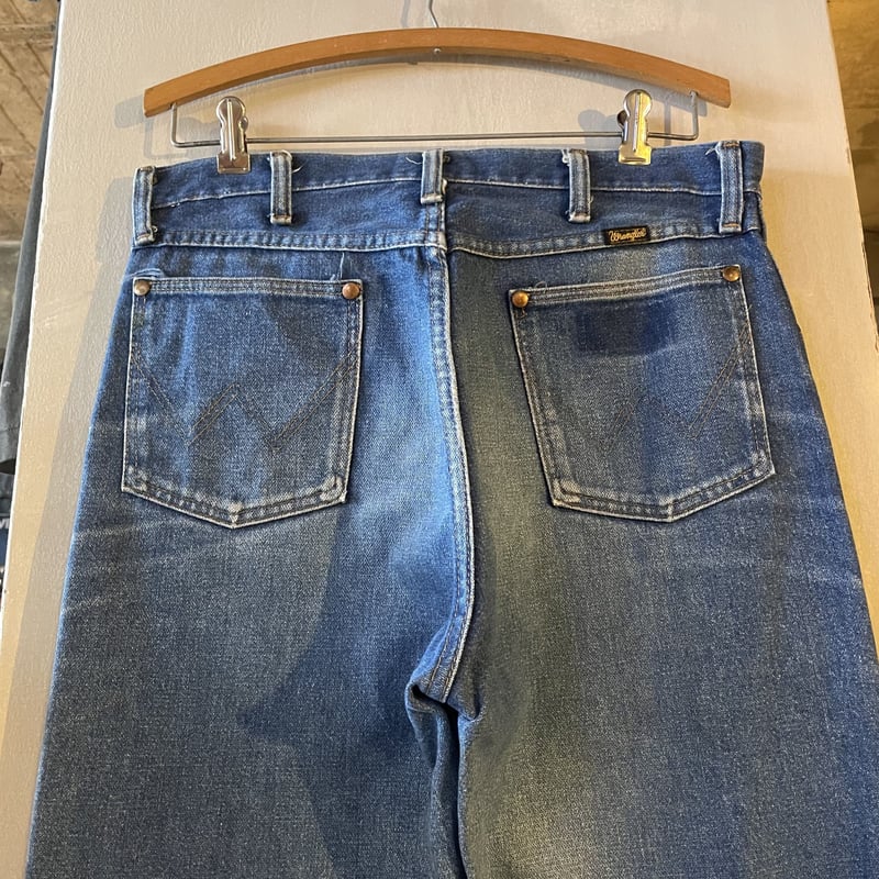 80s Wrangler 13MWZWK 32×31½ USA製 ラングラー ヒゲ ハチノス 80s Wrangler 13MWZWK 32×31½ USA製 ラングラー ヒゲ ハチノス