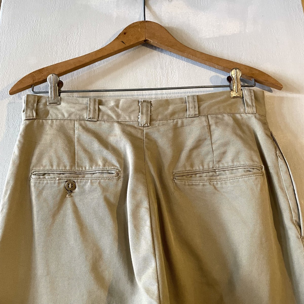 60s US MILITARY チノトラウザーズ RAPID ZIP 1969年 チノカーキ 60s US MILITARY チノトラウザーズ RAPID ZIP 1969年 チノカーキ