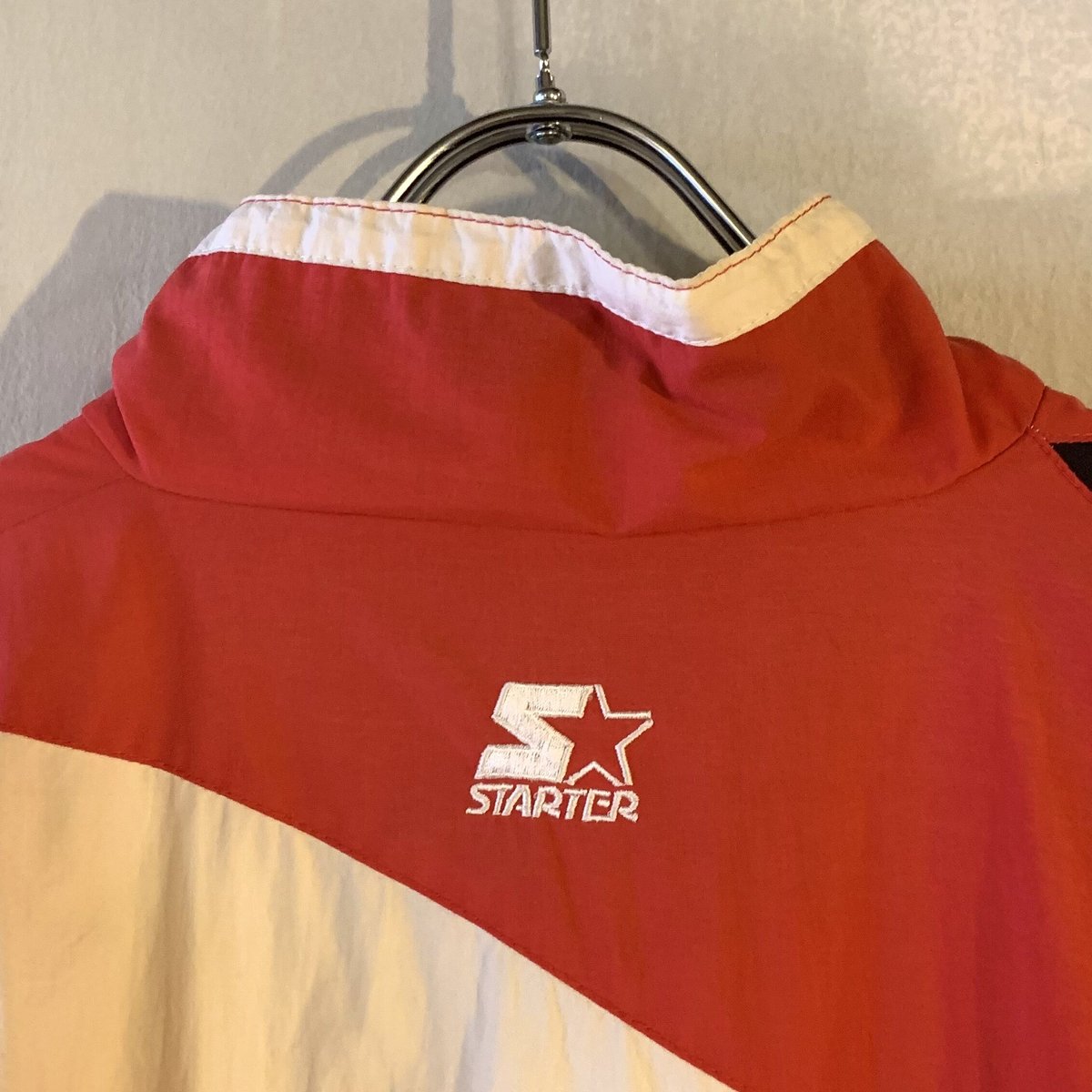 STARTER STARTER NHL ナイロンジャケット Red Wings ナショナル STARTER STARTER NHL ナイロンジャケット Red Wings ナショナル