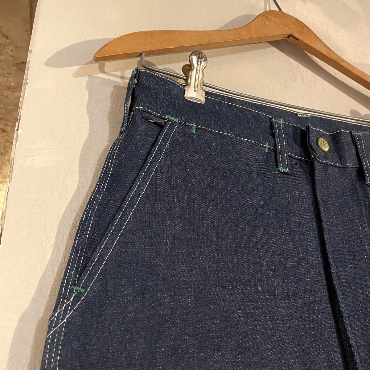 70s OSH KOSH B'GOSH デニム ペインターパンツ DEAD STOCK 29× 70s OSH KOSH B'GOSH デニム ペインターパンツ DEAD STOCK 29×