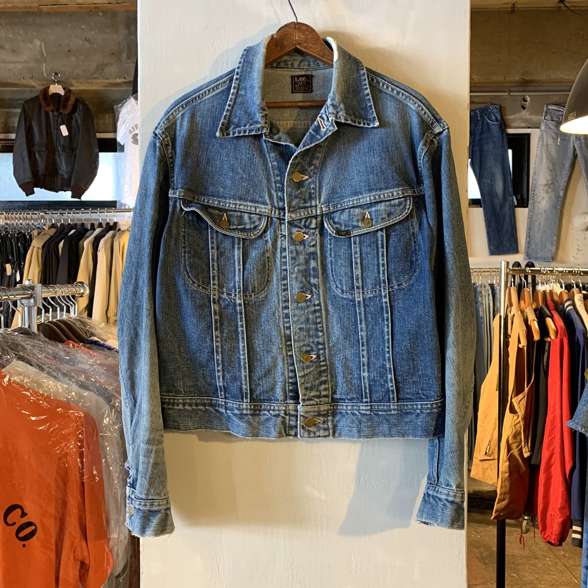 70s Lee 101-J デニムジャケット UNION MADE IN USA (S205 70s Lee 101-J デニムジャケット UNION MADE IN USA (S205
