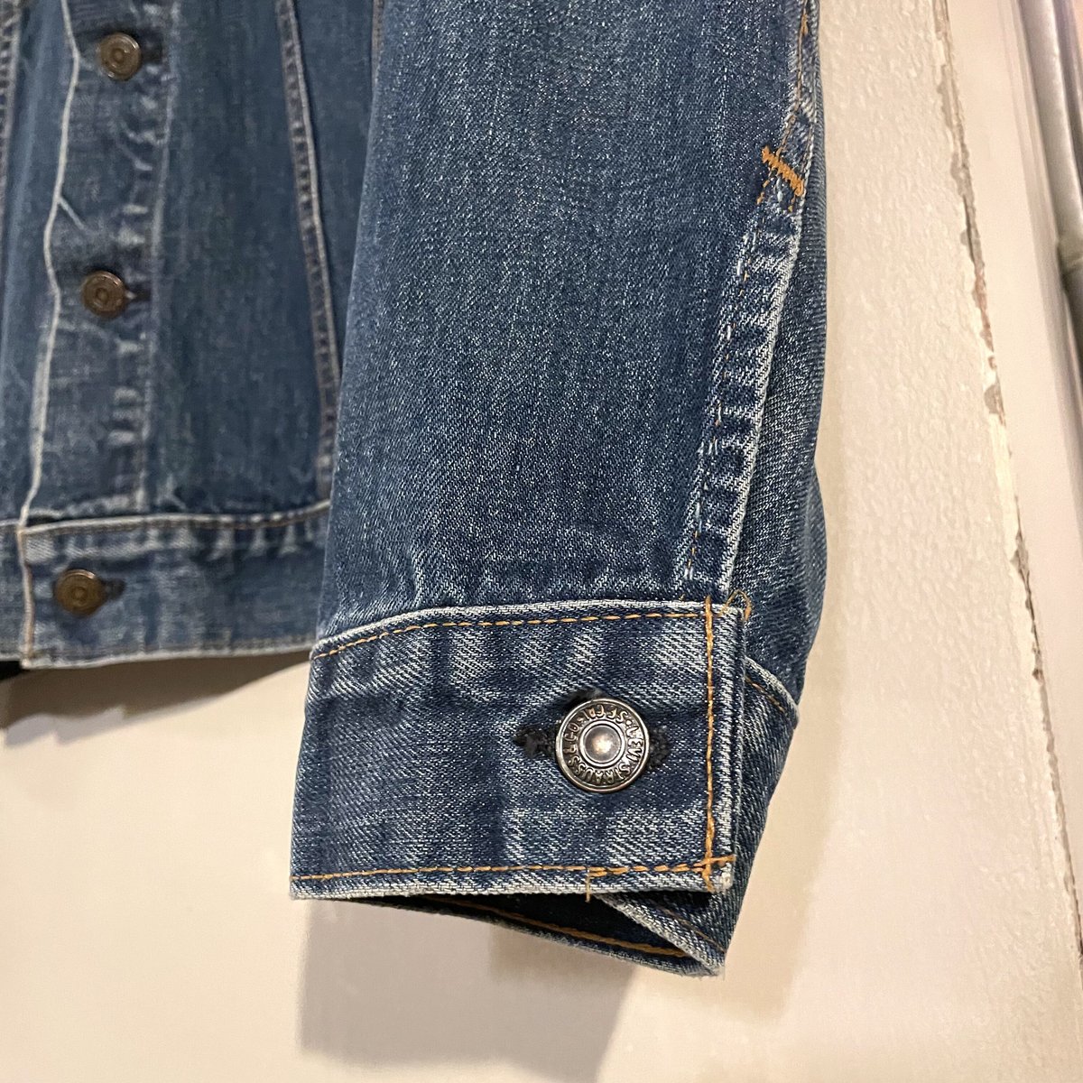 70s Levi's 70505-0217 ケアタグ インディゴ染 スモールe 70s Levi's 70505-0217 ケアタグ インディゴ染 スモールe