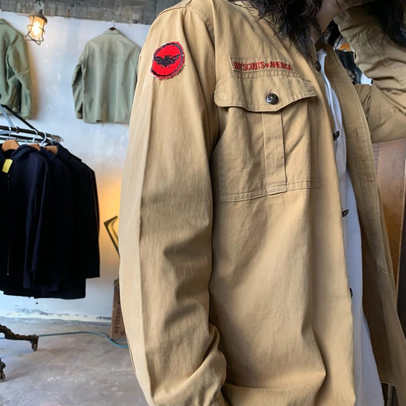 40s Vintage Boy Scouts Shirt ボーイスカウトシャツ チェンジ 40s Vintage Boy Scouts Shirt ボーイスカウトシャツ チェンジ