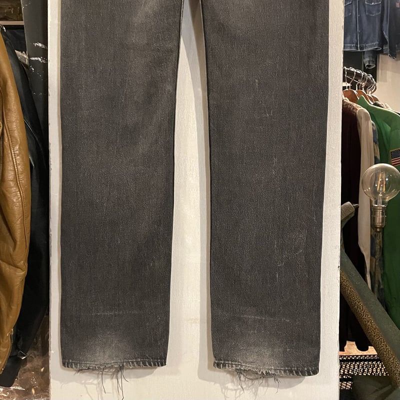 90s Levi's 501 後染め ブラックデニム パンツ 33×34 Australia製 90s Levi's 501 後染め ブラックデニム パンツ 33×34 Australia製