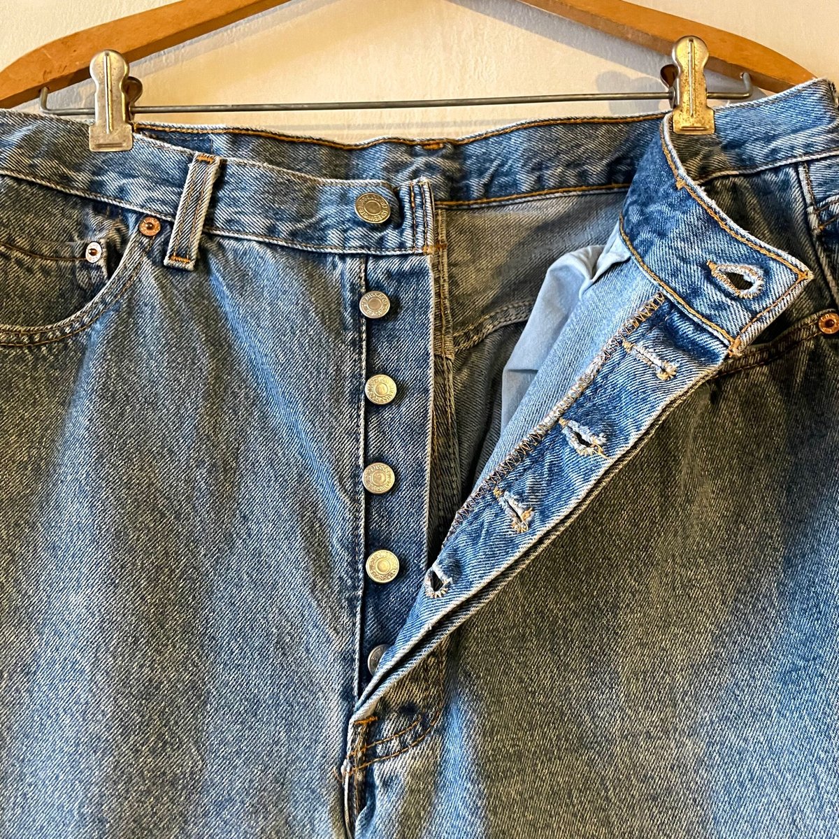 90s Levi's 501 リーバイス デニムパンツ 34×31 USA製 ボタン裏 90s Levi's 501 リーバイス デニムパンツ 34×31 USA製 ボタン裏