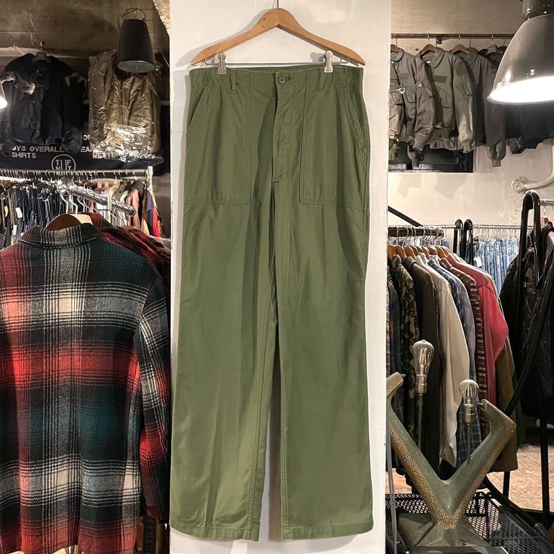 70s US ARMY ベイカーパンツ 34×33 ミリタリーパンツ OG 107 70s US ARMY ベイカーパンツ 34×33 ミリタリーパンツ OG 107