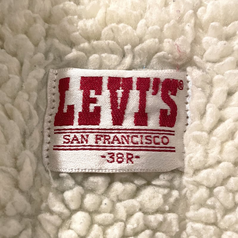 80s Levi's 70608-0216 リーバイス デニムボアジャケット ヒゲ 80s Levi's 70608-0216 リーバイス デニムボアジャケット ヒゲ