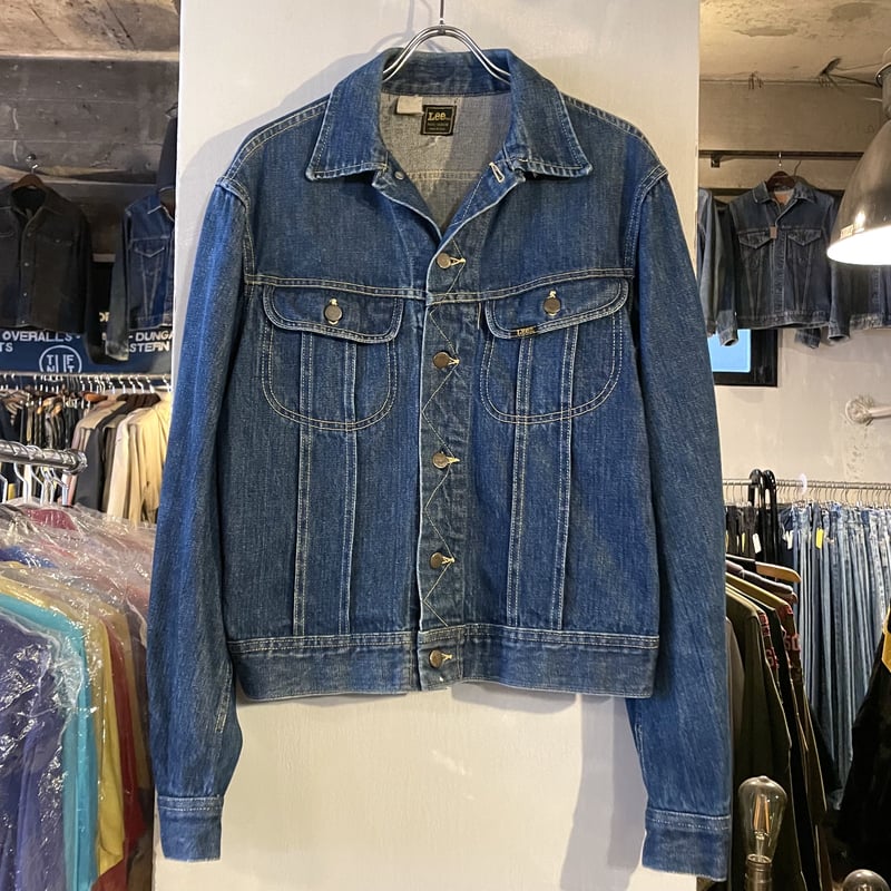 80s Lee 220-J デニムジャケット USA製 ユニオンチケット リー 80s Lee 220-J デニムジャケット USA製 ユニオンチケット リー