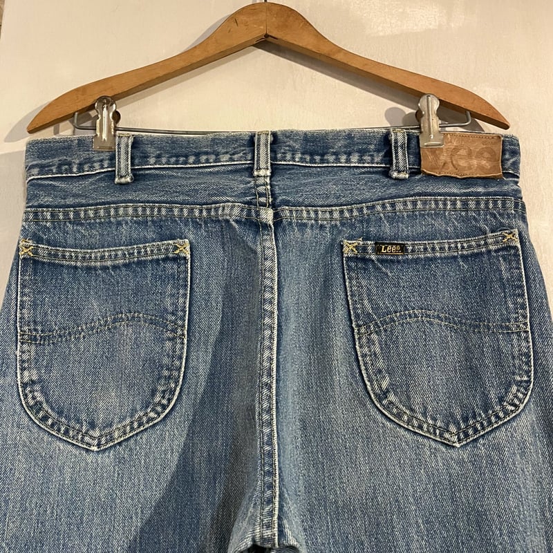 80s Lee 200-0147 デニムパンツ 34×32 SCOVILL ZIP USA製 80s Lee 200-0147 デニムパンツ 34×32 SCOVILL ZIP USA製