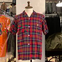 60s Sears ヴィンテージネルシャツ マチ付き USA製 シアーズ 60s Sears ヴィンテージネルシャツ マチ付き USA製 シアーズ
