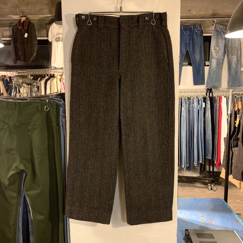 Woolrich ウールリッチ ウールパンツ ストライプ USA製 (S1931 Woolrich ウールリッチ ウールパンツ ストライプ USA製 (S1931