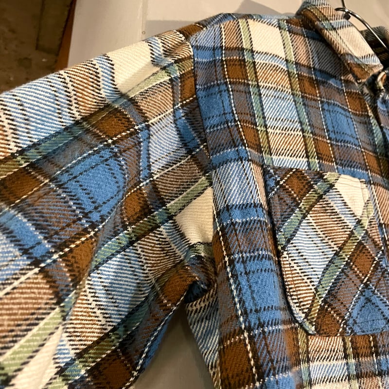 70s BIG MAC L/S ネルシャツ USA製 Size M コットンシャツ JC Pe 70s BIG MAC L/S ネルシャツ USA製 Size M コットンシャツ JC Pe