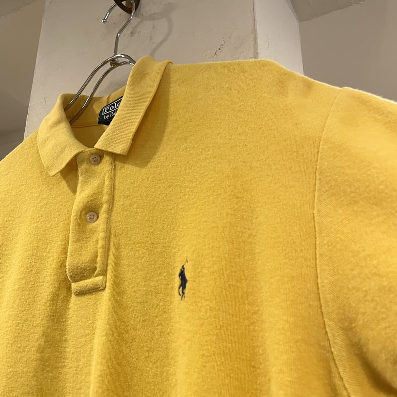 POLO by Ralph Lauren ショートスリーブポロシャツ パイル地 POLO by Ralph Lauren ショートスリーブポロシャツ パイル地