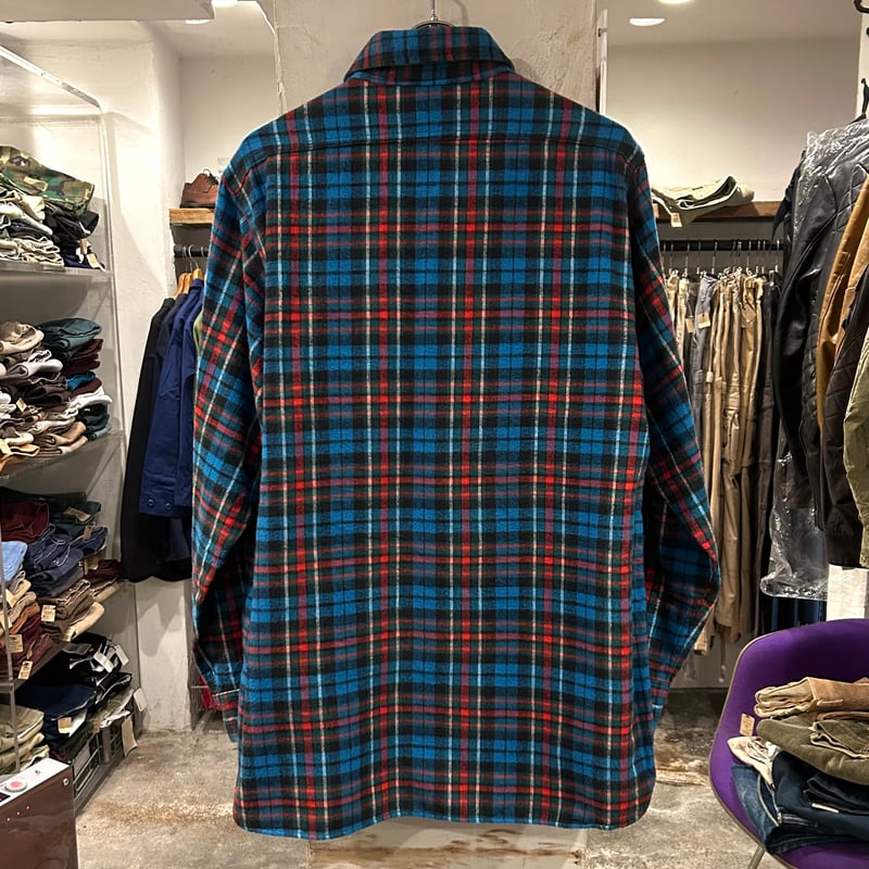 80s Woolrich L/Sネルシャツ ウールリッチ コットンシャツ 80s Woolrich L/Sネルシャツ ウールリッチ コットンシャツ