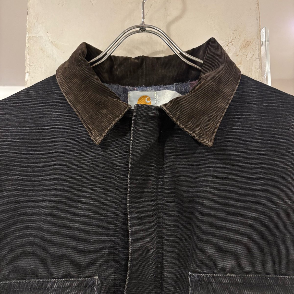 carhartt トラディショナルコート Size XL相当 ダック地 カーハート ブラック ...