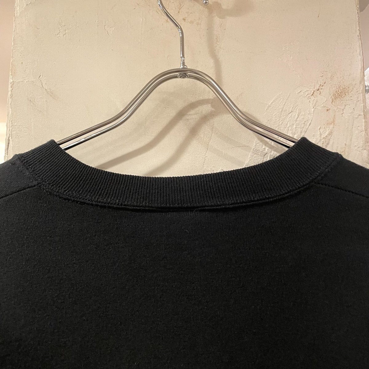 90s JERZEES L/S 無地スウェット DEAD STOCK ブラック USA製 90 90s JERZEES L/S 無地スウェット DEAD STOCK ブラック USA製 90