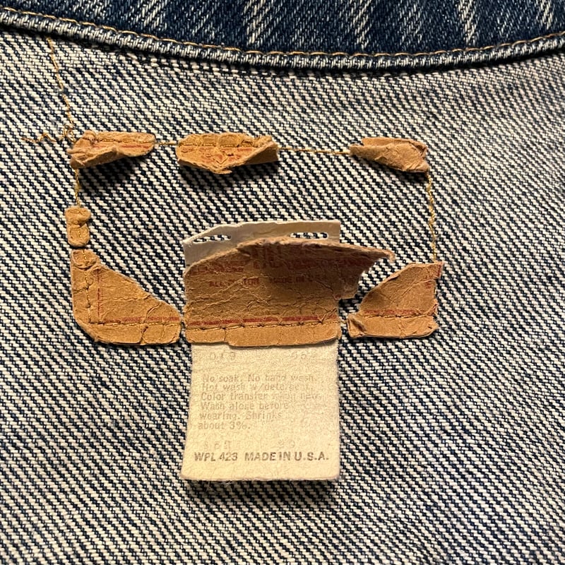 70s Levi's 70505 デニムジャケット USA製 2ポケ Size 40 70s Levi's 70505 デニムジャケット USA製 2ポケ Size 40