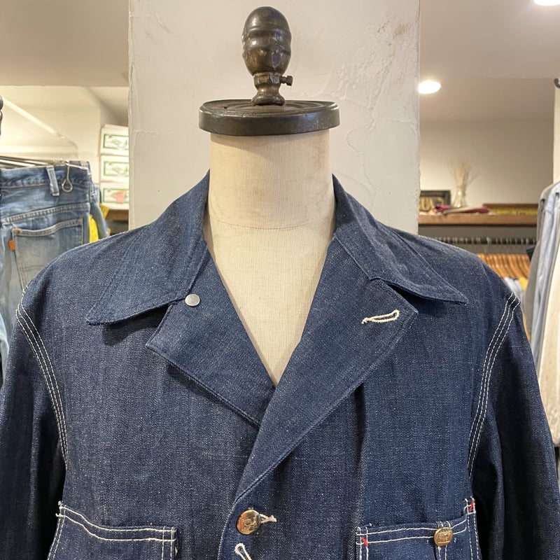 60s Burlington デニムカバーオール DEAD STOCK UNION MADE 60s Burlington デニムカバーオール DEAD STOCK UNION MADE