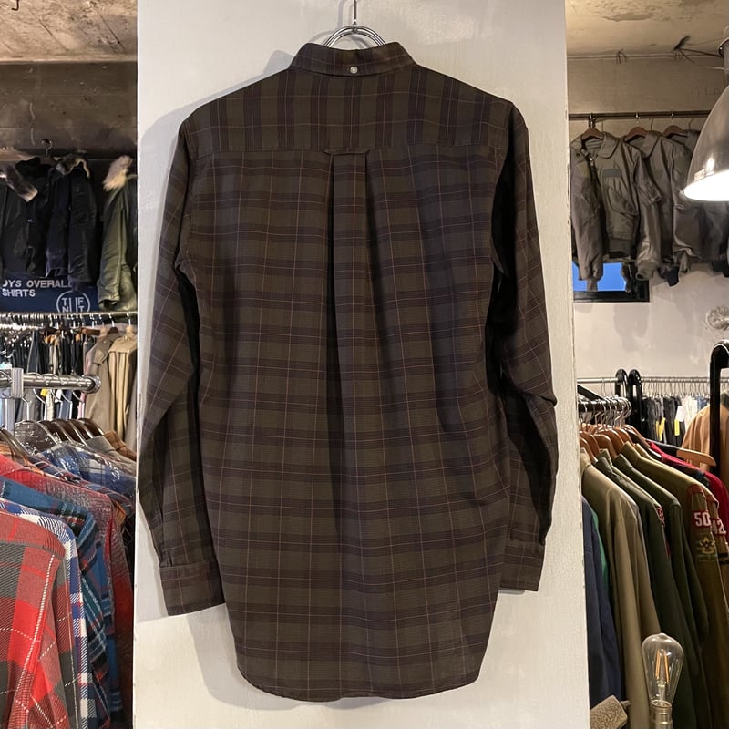 60s PENNEY'S Gentry Vintage L/S Shirt 3点留ボタン チェ 60s PENNEY'S Gentry Vintage L/S Shirt 3点留ボタン チェ