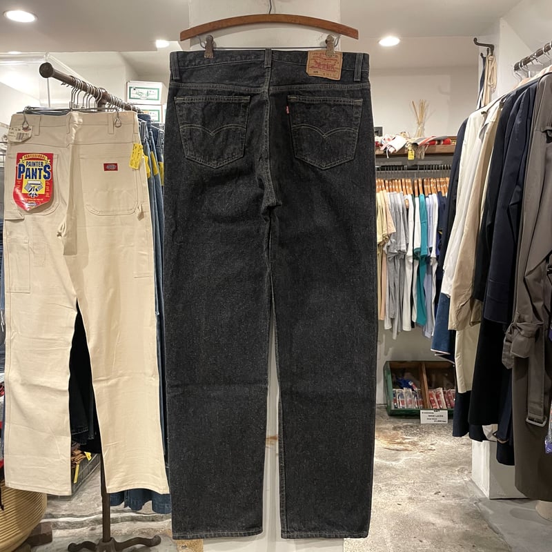 Levi's 501 90年代リーバイス 501 先染めブラックデニムパンツ Levi's 501 90年代リーバイス 501 先染めブラックデニムパンツ