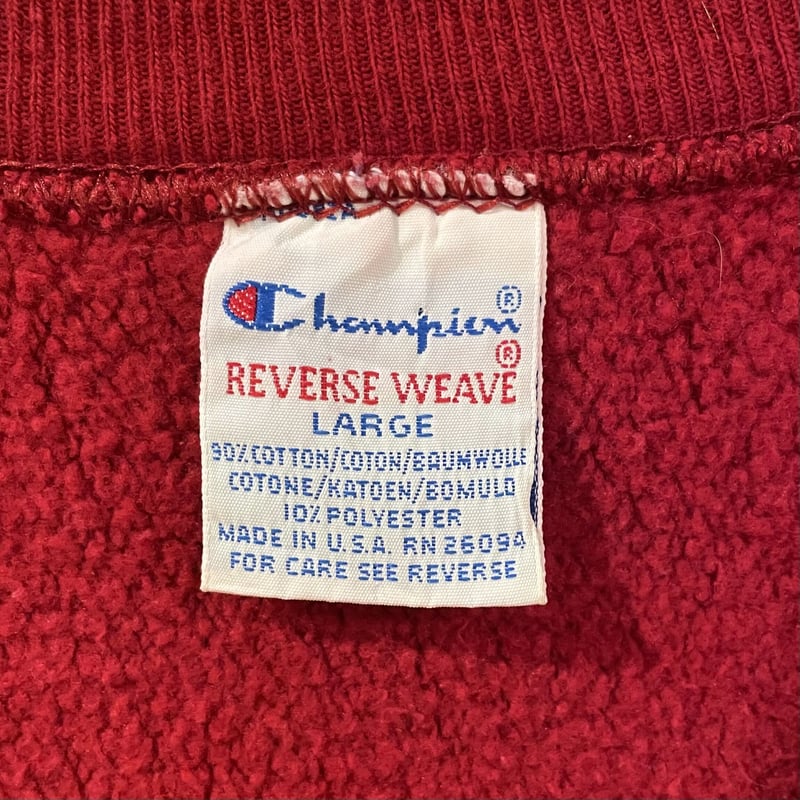 Champion リバースウィーブ reverse weave ワインレッド USA製 Champion リバースウィーブ reverse weave ワインレッド USA製