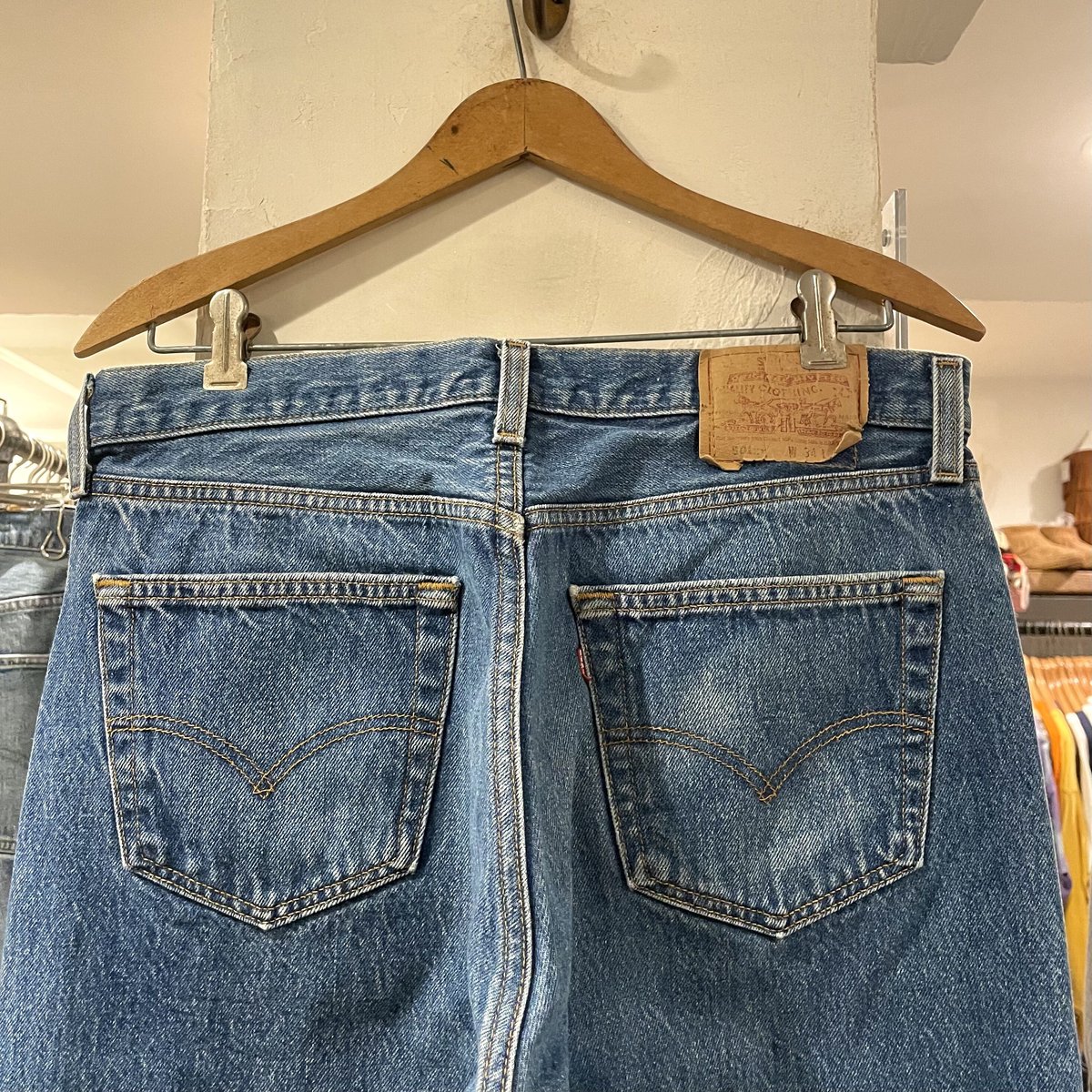 90s Levi's 501 リーバイス デニムパンツ ボタン裏524 USA製 90s Levi's 501 リーバイス デニムパンツ ボタン裏524 USA製