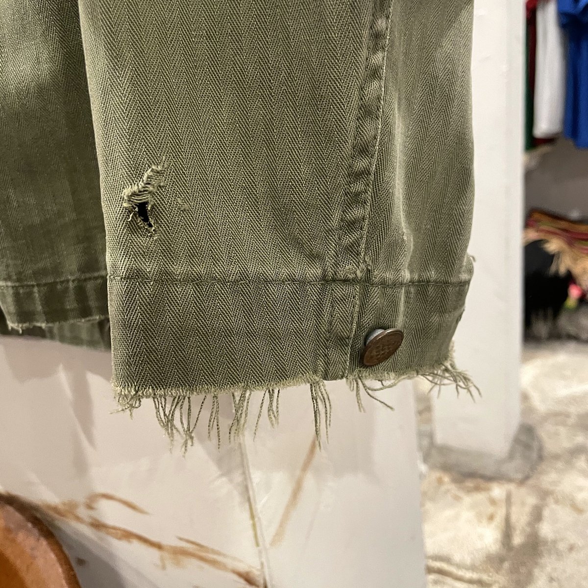 US ARMY M43 HBT JACKET 13スターボタン ヘリンボーンツイル 40s US ARMY M43 HBT JACKET 13スターボタン ヘリンボーンツイル 40s