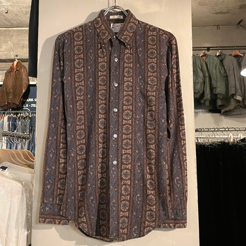 60s PILGRIM L/S ボタンダウンシャツ 3点留BD ヴィンテージ 60s PILGRIM L/S ボタンダウンシャツ 3点留BD ヴィンテージ
