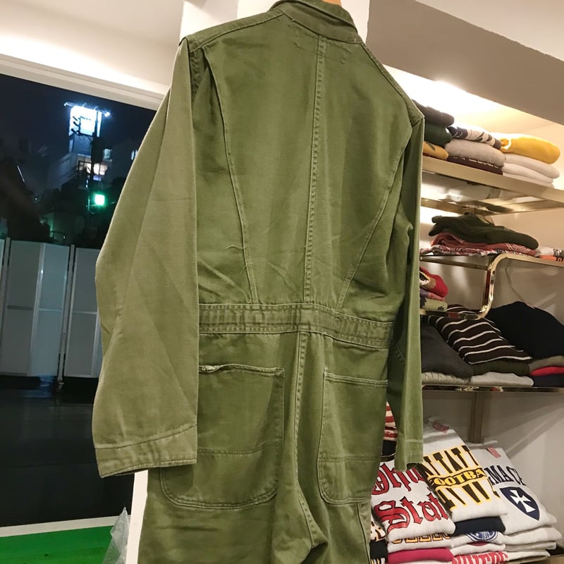 PACIFIC OVERALL 月桂樹ボタン オールインワン 50s | DUFF PACIFIC OVERALL 月桂樹ボタン オールインワン 50s | DUFF