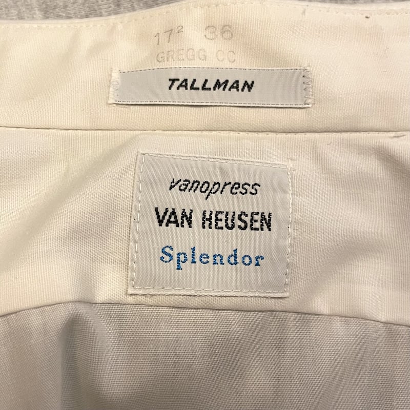 60s VAN HEUSEN Vintage White Shirt DEAD STOCK 白 60s VAN HEUSEN Vintage White Shirt DEAD STOCK 白
