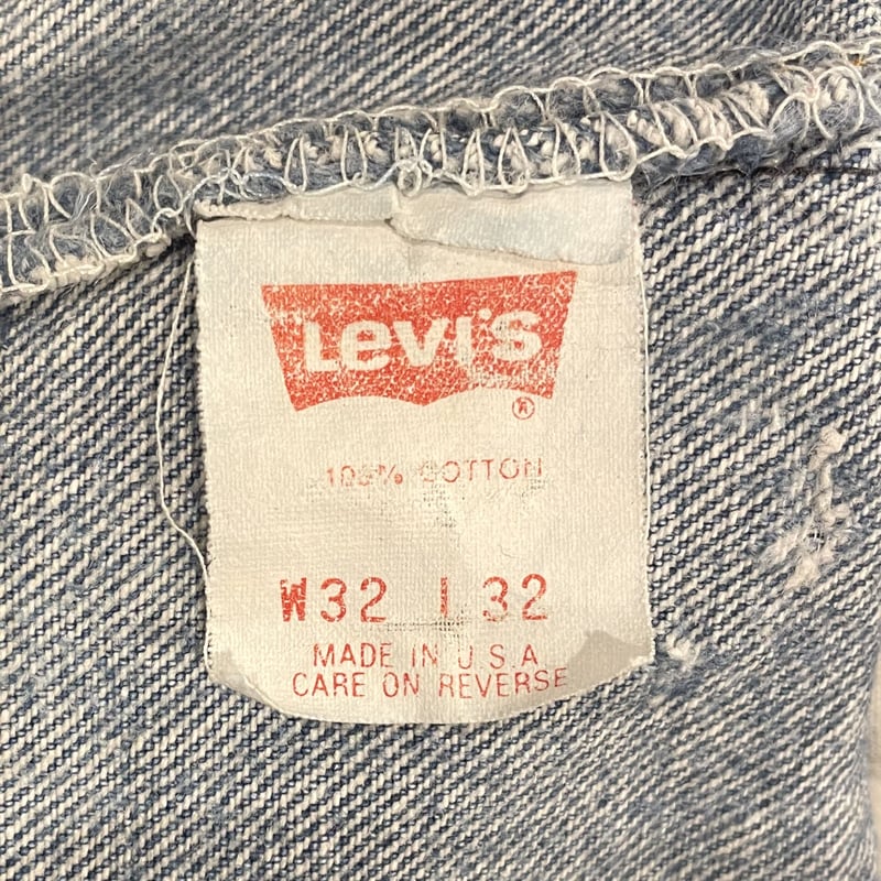 80s Levi's 501 80年代 リーバイス501 ボタン裏553 USA製 1989年 80s Levi's 501 80年代 リーバイス501 ボタン裏553 USA製 1989年