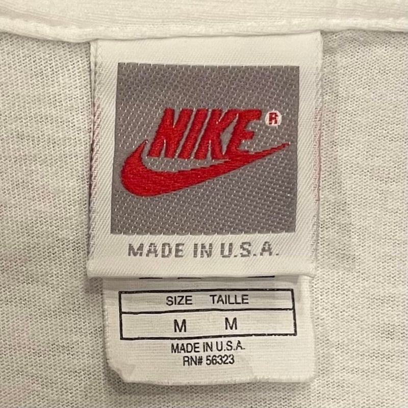 90s NIKE S/S Tシャツ 銀タグ USA製 Size M プリントTシャツ 90s NIKE S/S Tシャツ 銀タグ USA製 Size M プリントTシャツ