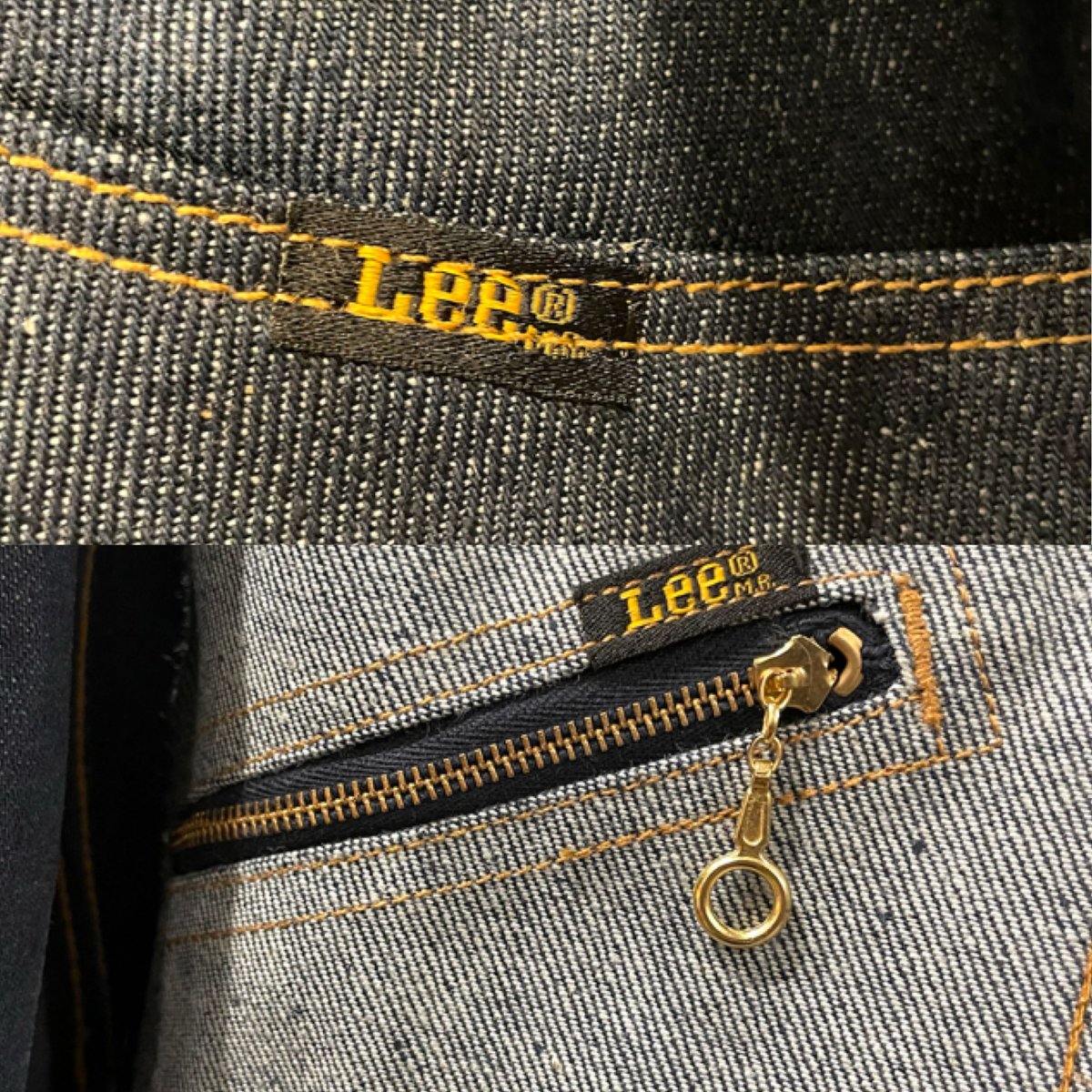 Lee 70s DEAD STOCK リバーシブル デニムジャケット リー (S0640 Lee 70s DEAD STOCK リバーシブル デニムジャケット リー (S0640