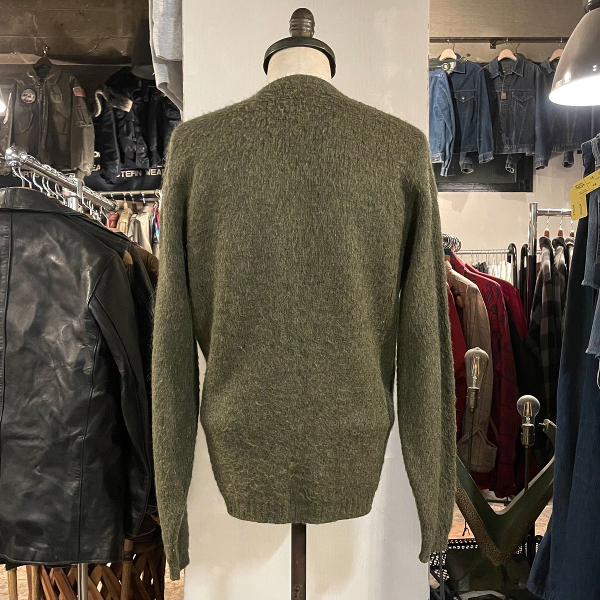 60s CAMPUS Vintage Mohair Cardigan モヘアカーディガン US 60s CAMPUS Vintage Mohair Cardigan モヘアカーディガン US