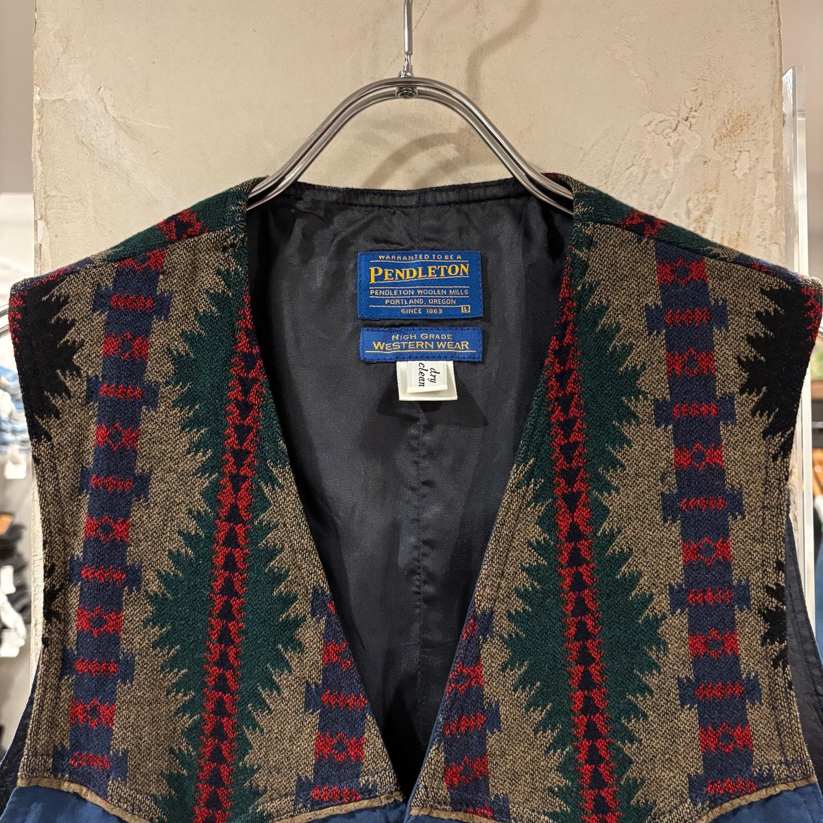 PENDLETON Native Vest Size L ペンドルトン HIGH GRADE ...