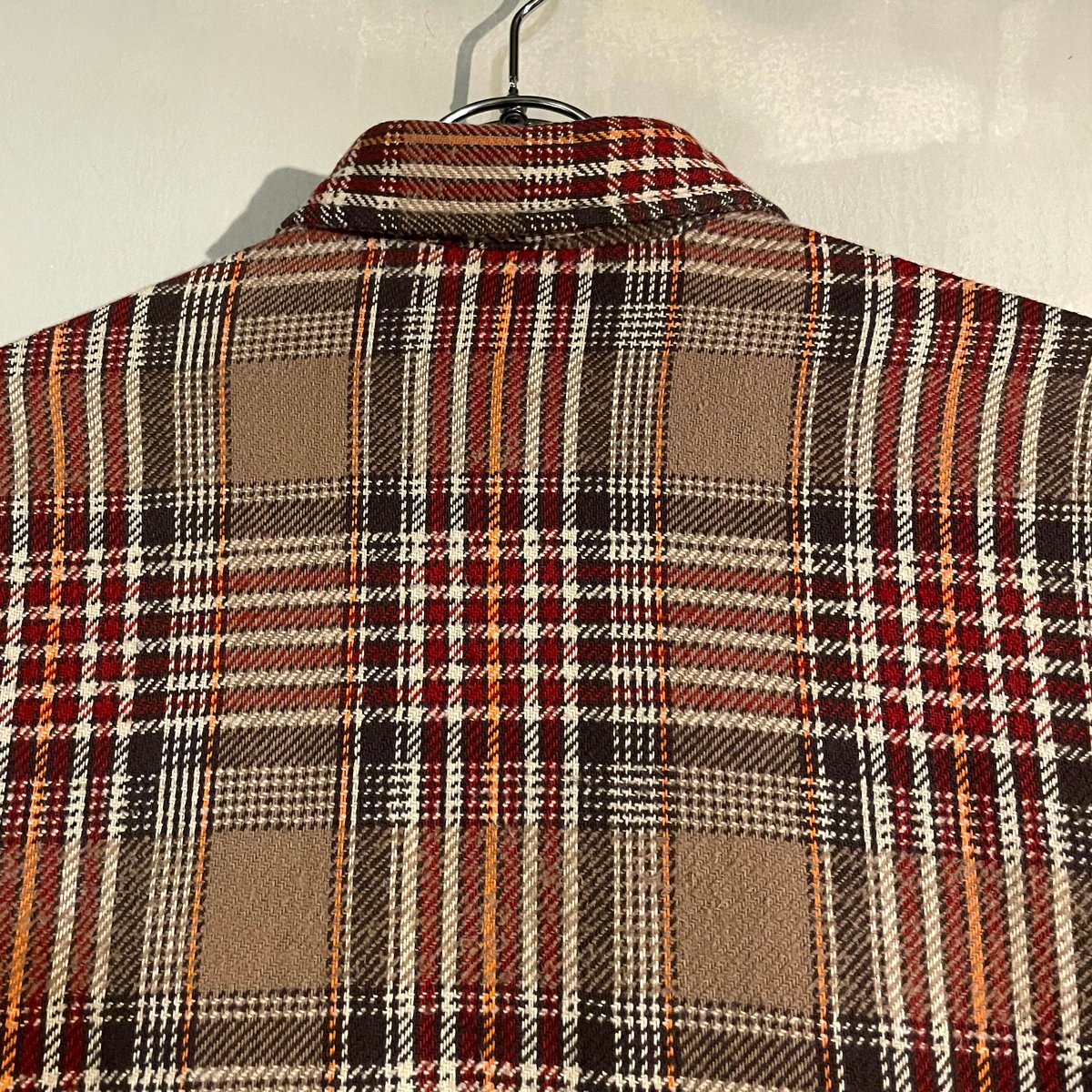 80s BIG MAC L/S ネルシャツ USA製 Size M コットンシャツ (S443 80s BIG MAC L/S ネルシャツ USA製 Size M コットンシャツ (S443